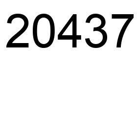 20437 número, significado y propiedades - Numero.wiki