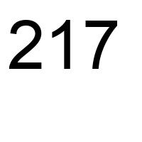 Número 217, la enciclopedia de los números - numero.wiki