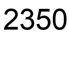 2350 número, la enciclopedia de los números - numero.wiki