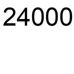 24000 número, significado y propiedades - numero.wiki