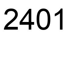 2401 número, la enciclopedia de los números - numero.wiki