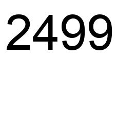 2499 número, la enciclopedia de los números - numero.wiki