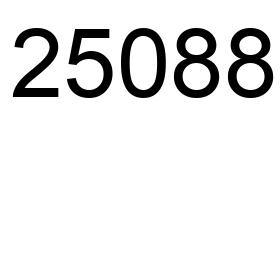 25088 número, significado y propiedades - numero.wiki
