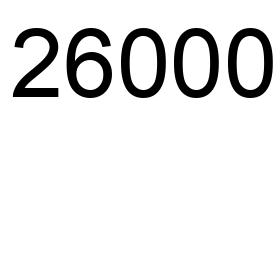 26000 número, significado y propiedades - numero.wiki