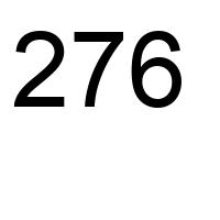 Número 276, la enciclopedia de los números - Numero.wiki