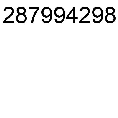 287994298 número, significado y propiedades - numero.wiki