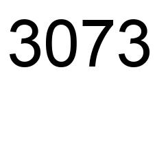 3073 número, la enciclopedia de los números - numero.wiki
