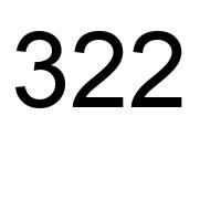 Número 322, la enciclopedia de los números - numero.wiki