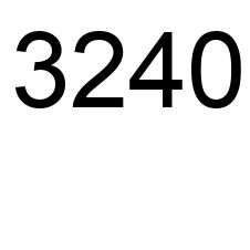 3240 número, la enciclopedia de los números - numero.wiki