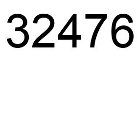 32476 número, significado y propiedades - numero.wiki