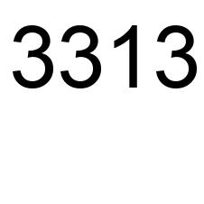 3313 número, la enciclopedia de los números - numero.wiki
