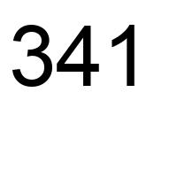 Número 341, la enciclopedia de los números - numero.wiki