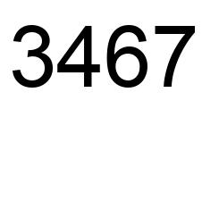3467 número, la enciclopedia de los números - numero.wiki