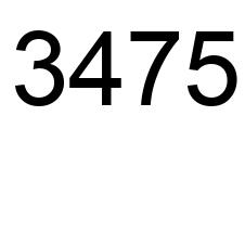 3475 número, la enciclopedia de los números - numero.wiki