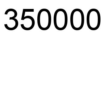 350000 número, significado y propiedades - numero.wiki