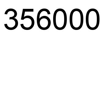 356000 número, significado y propiedades - numero.wiki