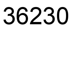 36230 número, significado y propiedades - numero.wiki
