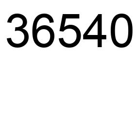 36540 número, significado y propiedades - numero.wiki
