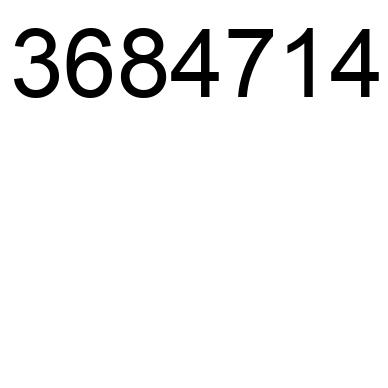 3684714 número, significado y propiedades - Numero.wiki