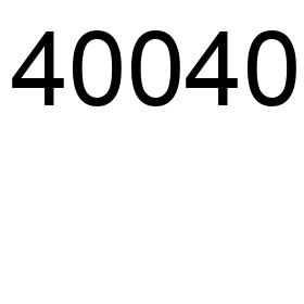 40040 número, significado y propiedades - Numero.wiki