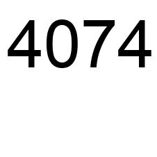 4074 número, la enciclopedia de los números - numero.wiki