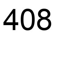 Número 408, la enciclopedia de los números - numero.wiki