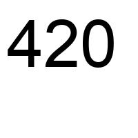 Número 420, la enciclopedia de los números - numero.wiki