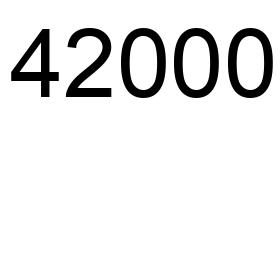 42000 número, significado y propiedades - numero.wiki