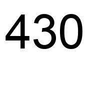 Número 430, la enciclopedia de los números - numero.wiki