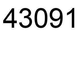 43091 número, significado y propiedades - numero.wiki