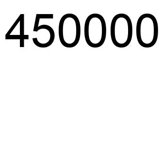 450000 número, significado y propiedades - numero.wiki