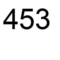 Número 453, la enciclopedia de los números - numero.wiki