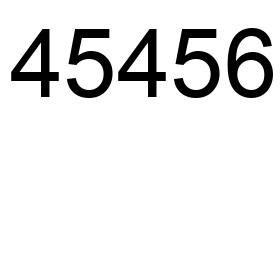 45456 número, significado y propiedades - Numero.wiki