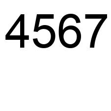 4567 número, la enciclopedia de los números - numero.wiki