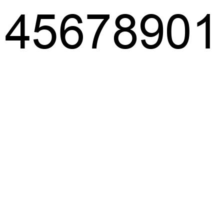 45678901 número, significado y propiedades - numero.wiki