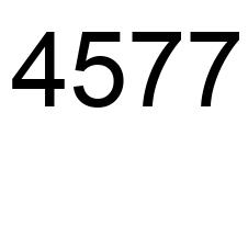 4577 número, la enciclopedia de los números - numero.wiki