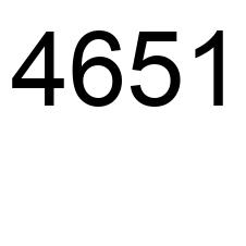 4651 número, la enciclopedia de los números - numero.wiki
