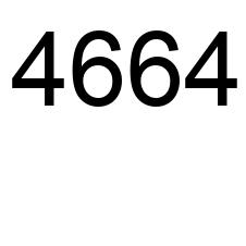 4664 número, la enciclopedia de los números - Numero.wiki