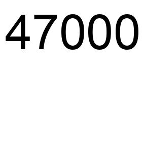 47000 número, significado y propiedades - numero.wiki