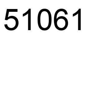 51061 número, significado y propiedades - numero.wiki
