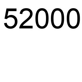 52000 número, significado y propiedades - numero.wiki