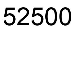 52500 número, significado y propiedades - numero.wiki
