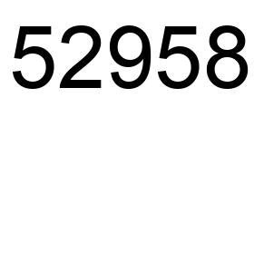 52958 número, significado y propiedades - numero.wiki