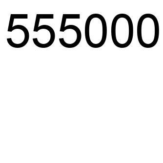 555000 número, significado y propiedades - Numero.wiki