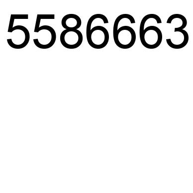 5586663 número, significado y propiedades - numero.wiki