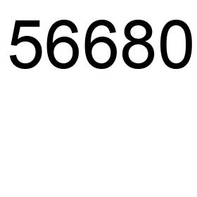 56680 número, significado y propiedades - numero.wiki