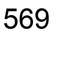 Número 569, la enciclopedia de los números - numero.wiki