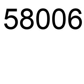 58006 número, significado y propiedades - Numero.wiki