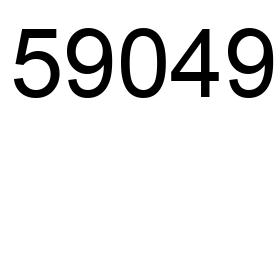 59049 número, significado y propiedades - numero.wiki