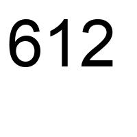 Número 612, la enciclopedia de los números - Numero.wiki
